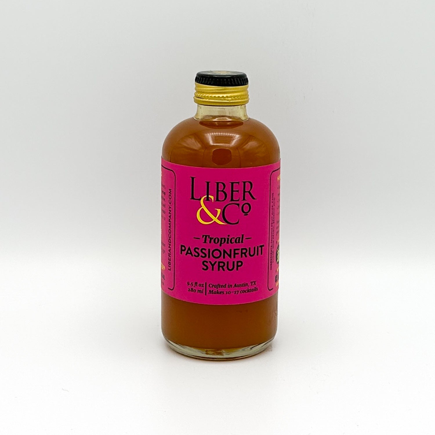 Liber & Co. Tropical Passionfruit Syrup – Prizefighter Bottle Shop