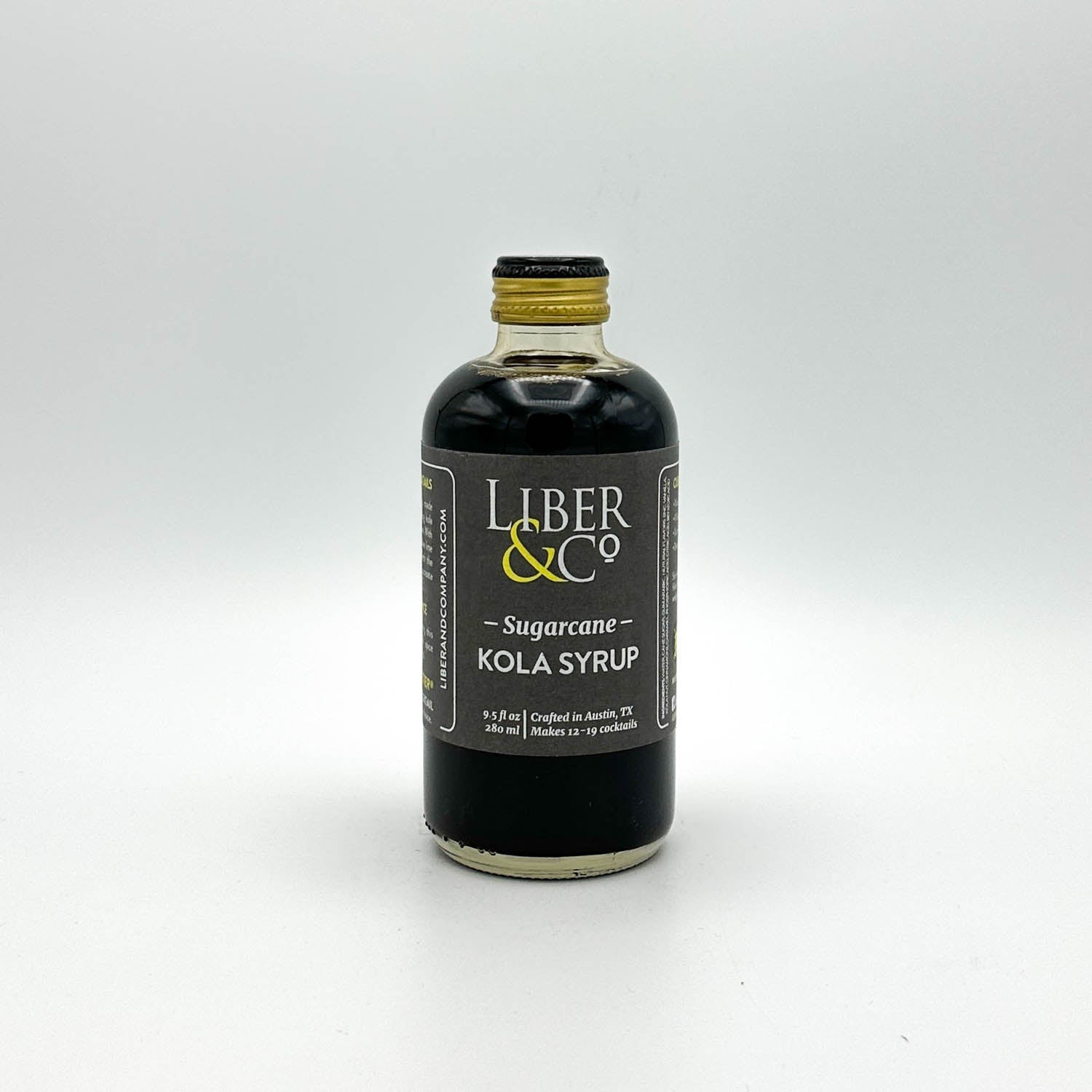 Liber & Co. Sugarcane Kola Syrup – Prizefighter Bottle Shop