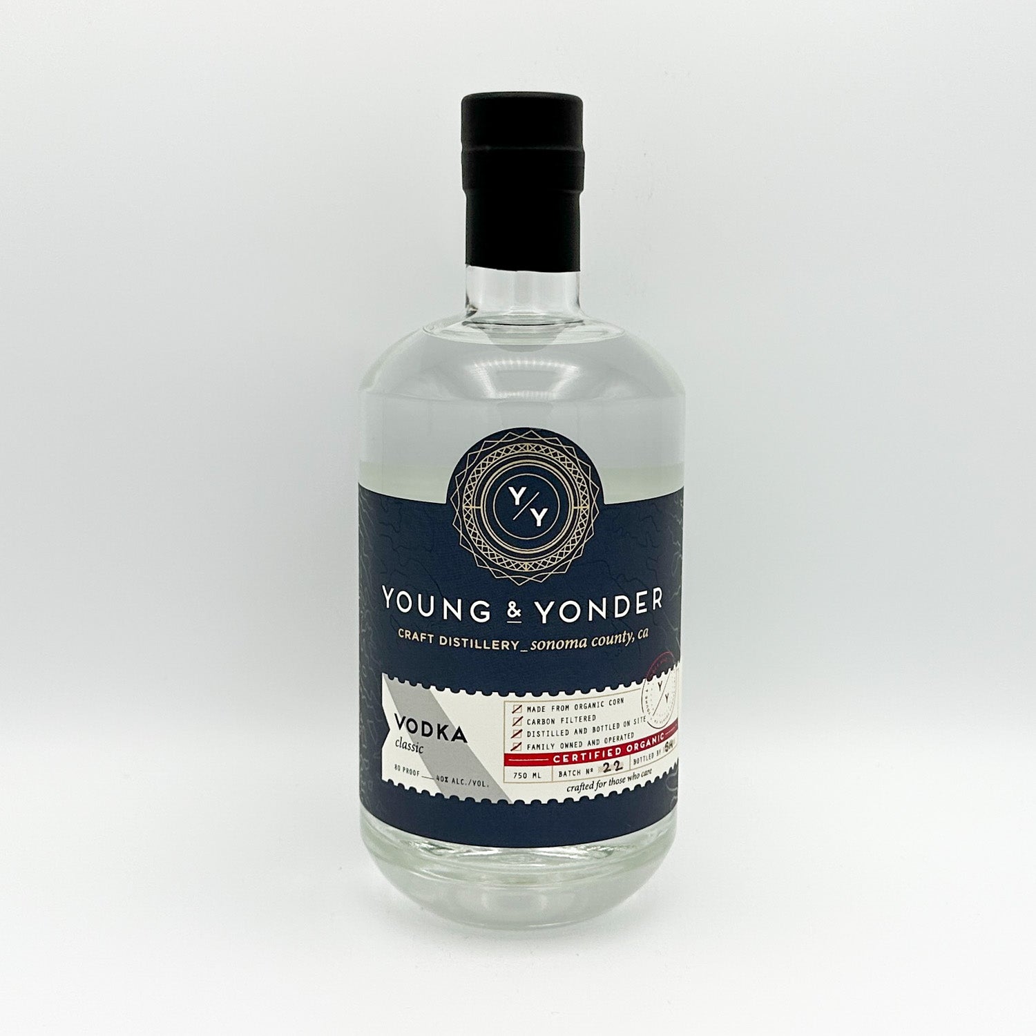 Young & Yonder Classic Vodka – Prizefighter Bottle Shop